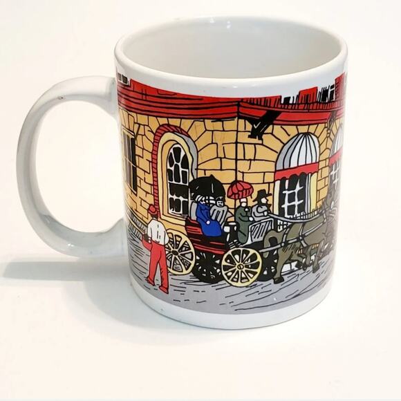 Dining | Vintage Cheers Boston Coffee Cup Bar Scene Mug Tv Show ...